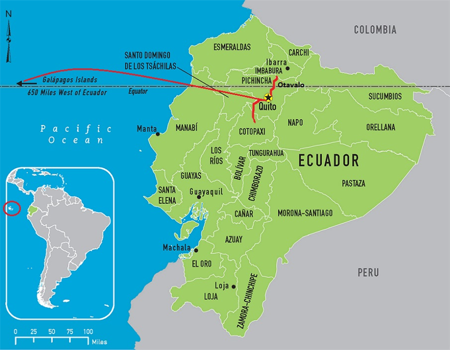 Ecuador, eco-tour con Galapagos, prezzi - easyweek