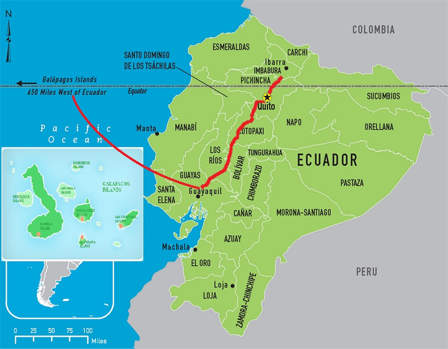 Ecuador tour, volo CUenca, Galapagos e Crociera, prezzi - easyweek